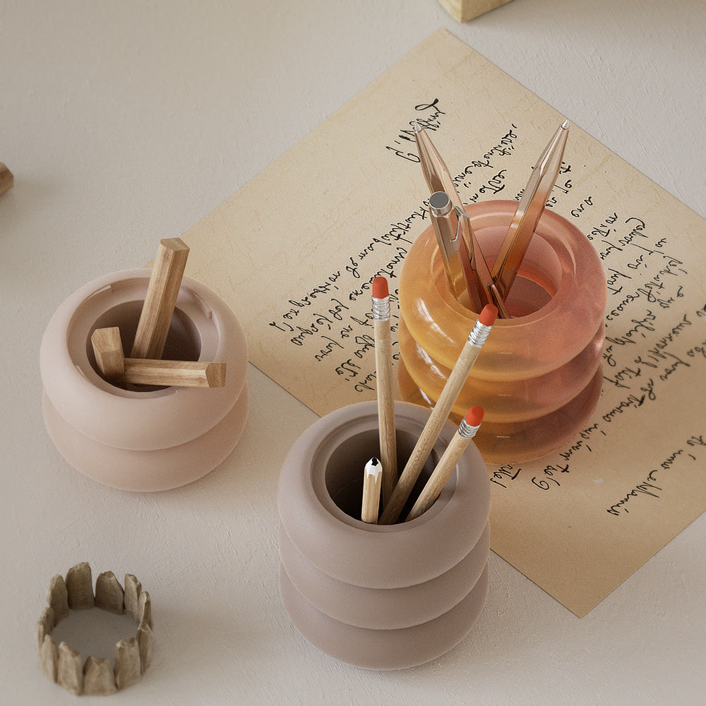 Multi functional Stackable Pen Holder Storage Box Mold – ResinWorlds